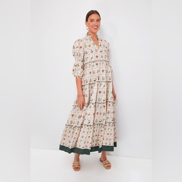 Anna Cate | Dresses | Anna Cate Vintage Stamp Emily Maxi Dress | Poshmark